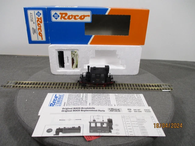 ROCO SPUR H0 43258 Dampflok Glaskasten der ÖBB Analog in OVP EUR 99,90 ...
