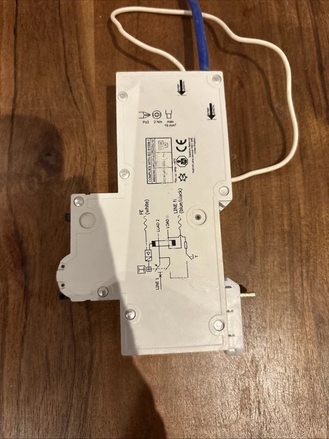 CRABTREE STAR BREAKER RCBO 16A Type A 30mA £8.66 - PicClick UK