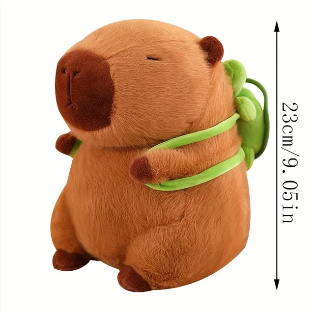 NEW SIMULATION CAPYBARA Plush Toy Cartoon Capybara Stuffed Animal Doll ...