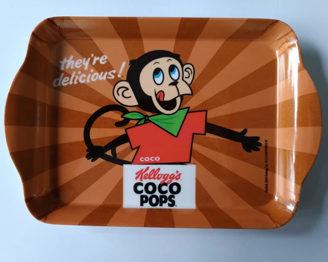 PLATEAU VIDE POCHE Kellogg's Coco Pops Publicitaire Vintage Neuf EUR 7 ...