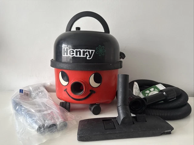 NUMATIC HENRY HOOVER HVR 200A Hi Flow Dual Speed Red Vacuum Cleaner £79 ...