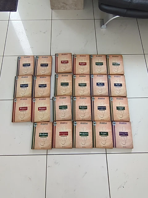 LOT DE 23 Coffret de 10 CD éditions Atlas eternelle musique classique ...