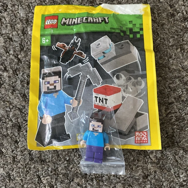 LEGO MINECRAFT BAT & TNT MINIFIGURES + extra mini figure £8.00 ...