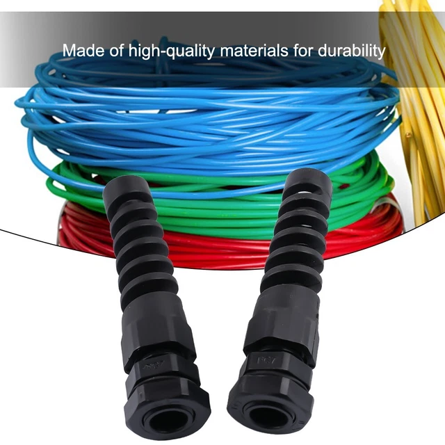 SPIRAL STRAIN RELIEF Cable Gland Protector for Maximum Cable Protection ...