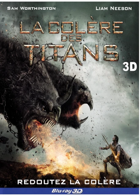 LA COLÈRE DES Titans - Worthington Sam [Blu-ray 3D] NEUF - VERSION ...