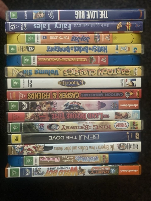 KIDS DVDS BULK $15.00 - PicClick AU