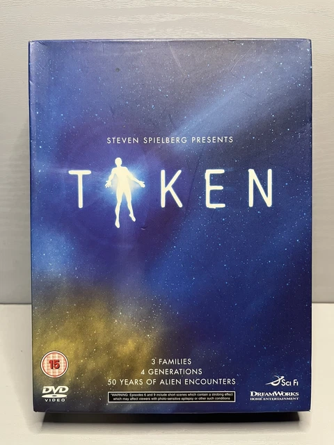 TAKEN: COMPLETE SERIES / DVD Boxset / Steven Spielberg / Cert 15 £14.99 ...