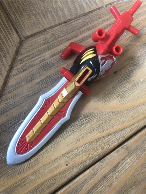POWER RANGERS JUNGLE Fury Animalized Tiger Ranger Sword Red Weapon ...