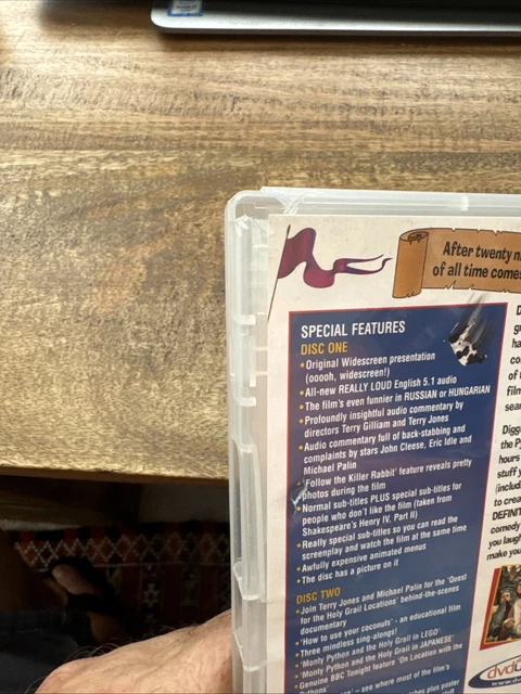 MONTY PYTHON AND the Holy Grail (Collectors Edition, DVD, 1974) 2 Disc ...