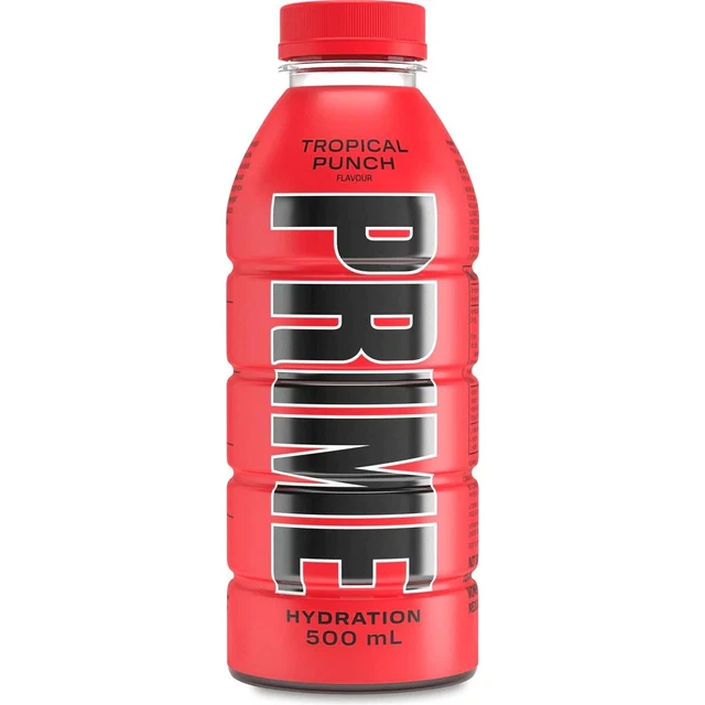PRIME HYDRATION DRINK 500ml by KSI & Logan Paul Tropical Punch Flavour ...
