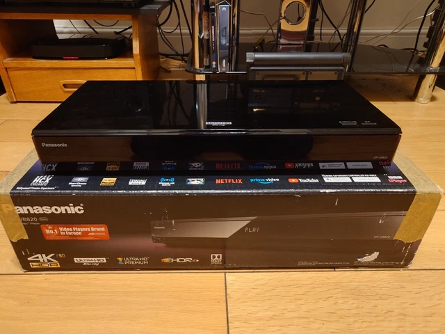 PANASONIC DP-UB820 4K/UHD Blu-ray Player with Dolby Vision HDR £274.99 ...