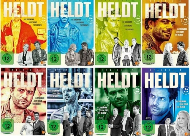 HELDT DIE SERIE vom ZDF Staffel 01 - 08 | DVD neu und ungeöffnet EUR 99 ...