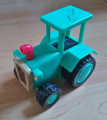 BOB THE BUILDER Vehicle Set - Travis Tractor with Trailer Excellent ...