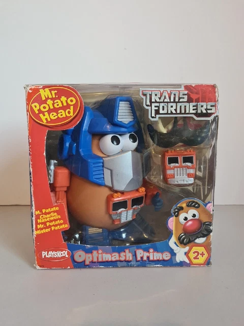 PLAYSKOOL OPTIMASH PRIME Transformers Mr Potato Head Complete Boxed £12 ...