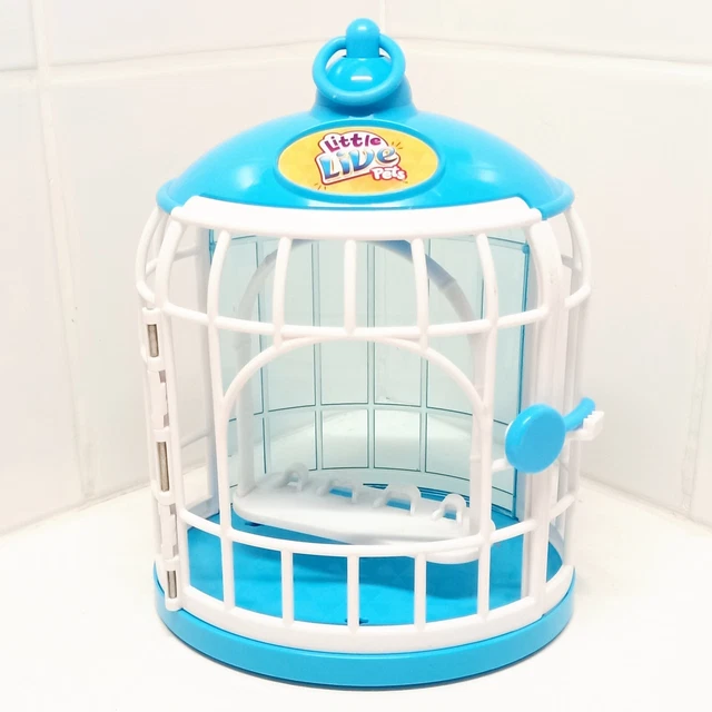 MOOSE TOYS LITTLE Live Pets Blue Bird Cage EXCELLENT CONDITION $20.00 ...