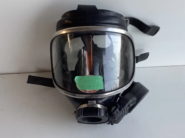 DRAGER PANORAMA NOVA SCBA Gas Mask Full Face Respirator HUD Voice Amp ...