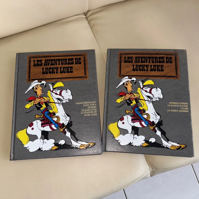 MORRIS LUCKY LUKE Integrale Hachette 2 Volumes Style Rombaldi EUR 30,00 ...