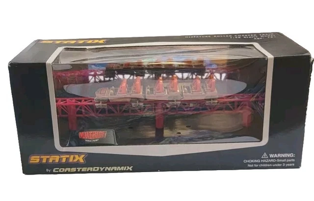 CEDAR POINT MAVERICK 1:48 TRAIN Coaster Dynamix Statix Amusement Park ...