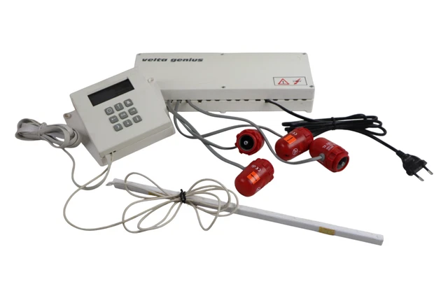VELTA GENIUS RAUMREGLER 038WUM-01A + Regelmodul RTS 94002C + 4x TA 230 ...