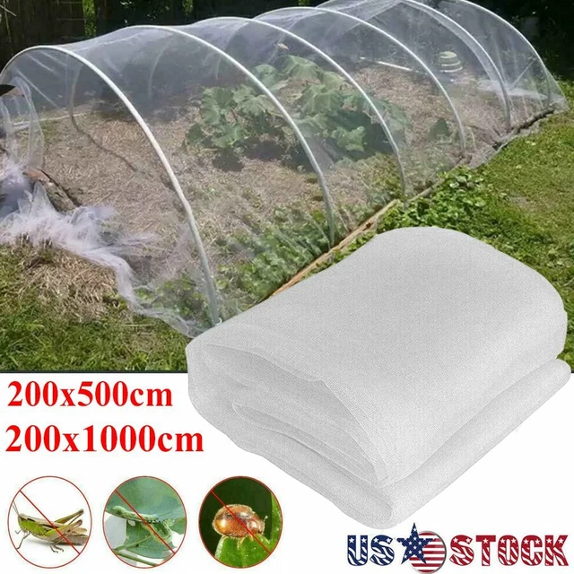 GARDEN MOSQUITO BUG Insect Netting Insect Barrier Bird Net Plant ...