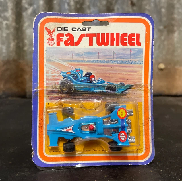 FASTWHEEL SHELL STP RACING VIntage 1980’s Diecast Toy BOXED $25.80 ...