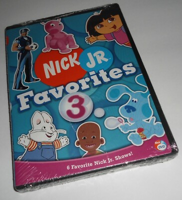 NICK JR FAVORITES Vol. 3 drei Nickelodeon (DVD) LazyTown, Blue's Clues ...
