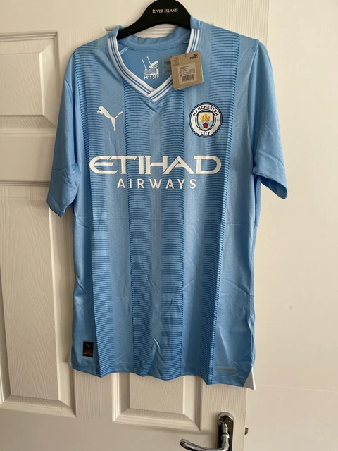 MAN CITY HOME kit 2023/2024 Extra large players version £42.00 ...