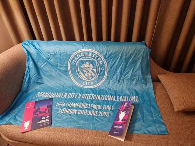 MANCHESTER CITY V INTER CHAMPIONS LEAGUE FINAL 2023 PROGRAMME + VIP ...