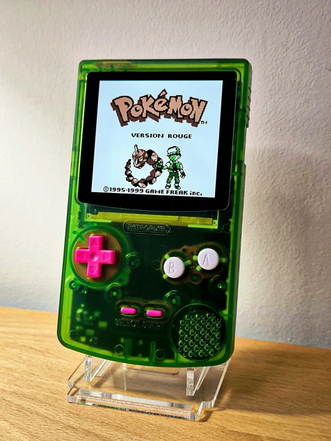NINTENDO GAME BOY Gameboy Color Laminated IPS Fbgbc Pokémon Game ...
