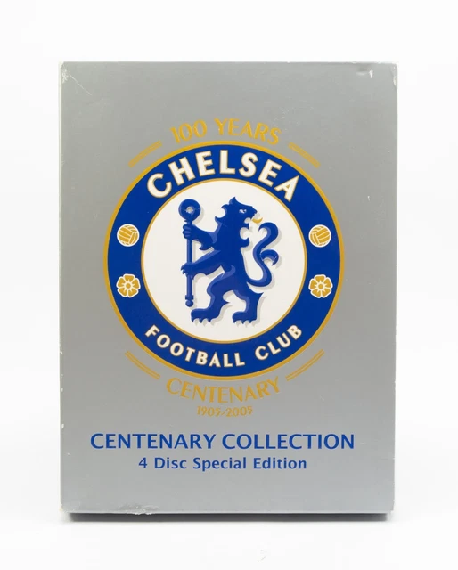 CHELSEA FOOTBALL CLUB Centenary Collection DVD 4 Disc Special Edition ...