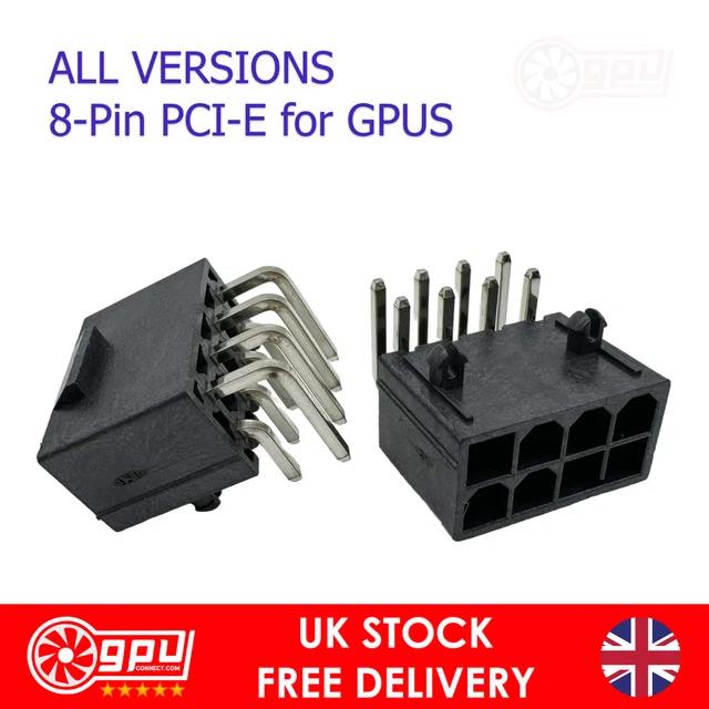 8 PIN PCI-EXPRESS PCIE Header Replacement Power Connector for Graphics ...