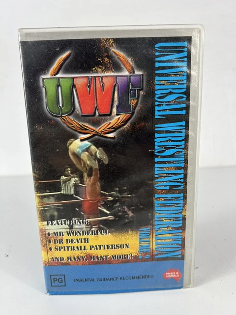 UNIVERSAL WRESTLING FEDERATION UWF Video VHS $28.00 - PicClick AU