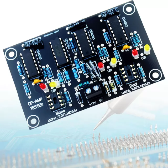 COMMONLY USED OPERATIONAL Amplifier Tester DC 12V 100mA TL071 TL072 ... COMMONLY USED OPERATIONAL Amplifier Tester DC 12V 100mA TL071 TL072 ...
