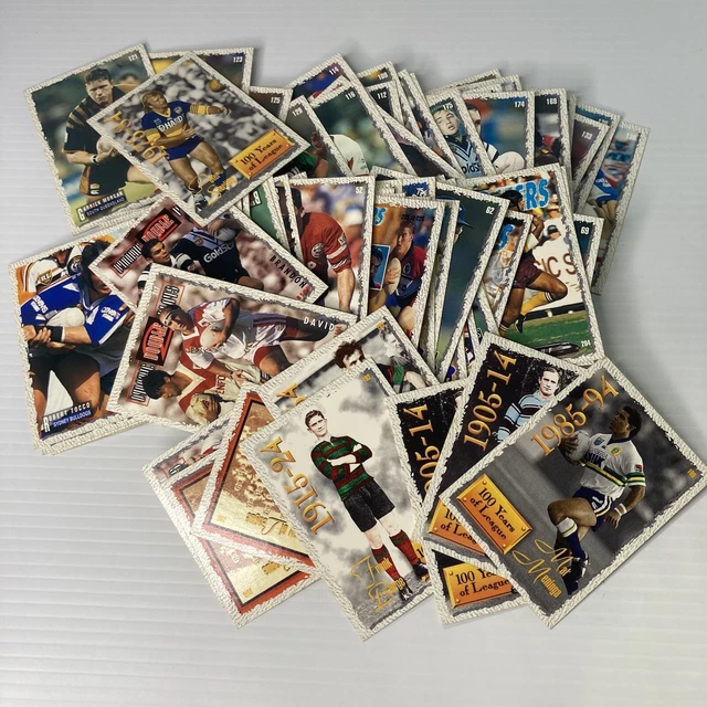 BULK MIXED ARL NRL Australian Rugby League Card Bundle Lot 1995 Etc £12 ...