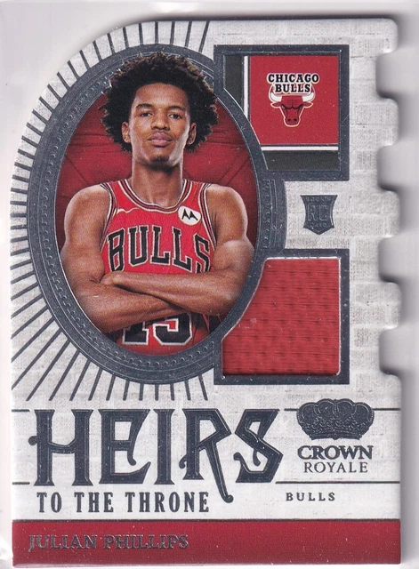 PANINI 2023-24 CROWN Royale NBA Numéro Ht-Phl Julian Phillips Rookie ...
