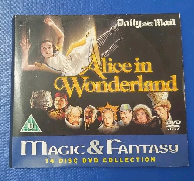 ALICE IN WONDERLAND Daily Mail Disc DVD Video TV U Film Promo Lewis ...