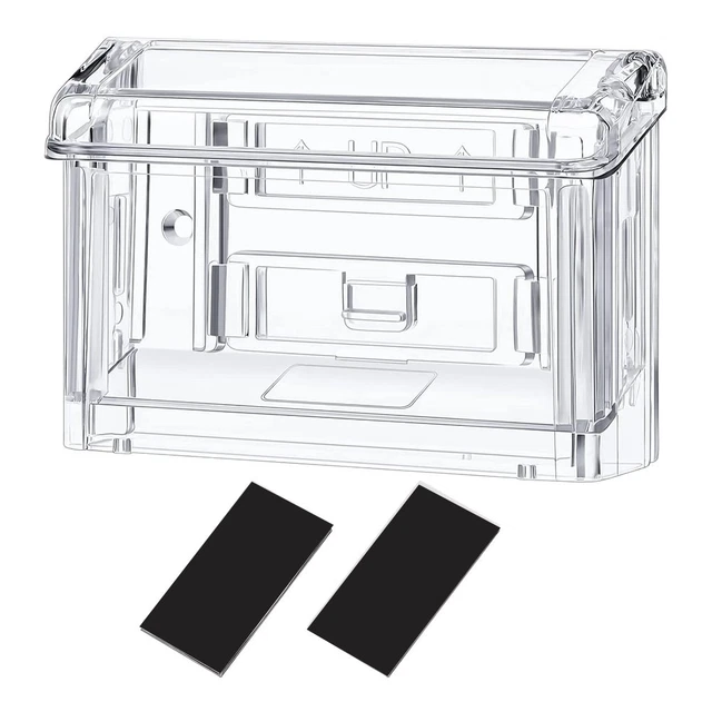 OUTDOOR BUSINESS CARD Holder Wall Mount Acrylic Business Card Box ...