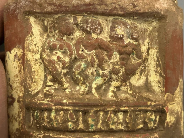 ANCIEN VINTAGE TRIBAL Crafted en Terre Cuite Huile Lampe / Bougeoir, (CP.1) EUR 211,74 - PicClick FR