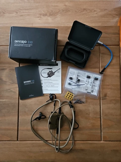 INVISIO S10 THPS headset - British Military UKSF Close Combat User £180 ...