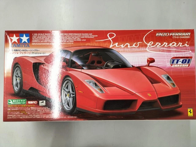 TAMIYA 1/10 ENZO Ferrari TT-01 Chassis 4WD RC RACING CAR £436.18 ...