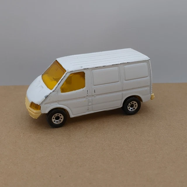 MATCHBOX 1996 FORD Transit Van White Body Toy Model Car D1 Combi P&P £5 ...