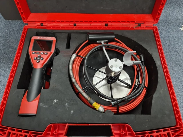 ROTHENBERGER ROSCOPE 1000 Pipe Inspection Camera with Endoscope Module ...
