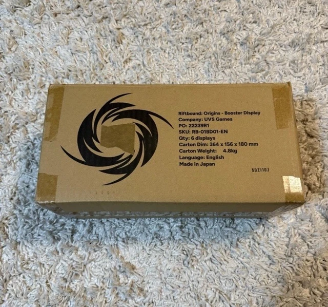 RIFTBOUND LEAGUE OF Legends TCG Origins 6 Booster Box Case - Factory ...