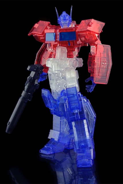 TRANSFORMERS OPTIMUS PRIME Clear Mk Model Kit Flame EUR 124,20 ...