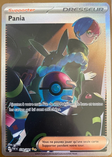 CARTE POKEMON PANIA 239/091 FA Full Art EV4.5 Destinées de Paldea PAF ...