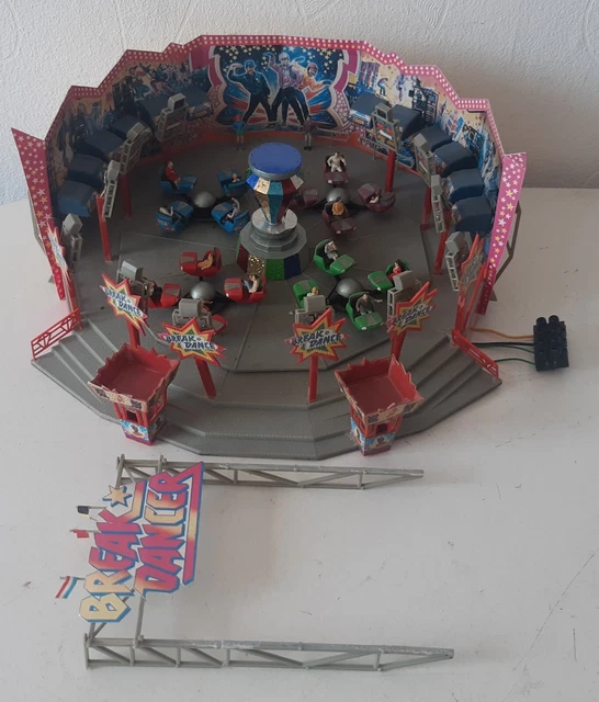 SPUR H0 FALLER Set KIRMES "BREAK DANCER" mit Motor und Beleuchtung ...