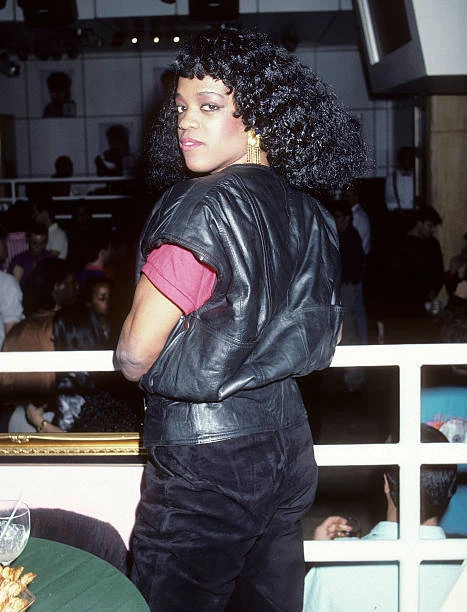 SINGER EVELYN CHAMPAGNE King at Private Eys in New York City - 1986 Old ...