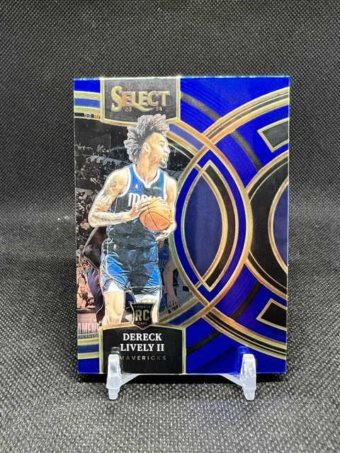 2023-24 PANINI SELECT Premier Blue Dereck Lively II RC #111 Dallas ...