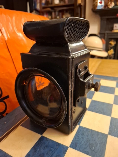 ANTIQUE/VINTAGE RAYDYOT PATENT Motor Lamp Automobilia Car Oil Lamp ...