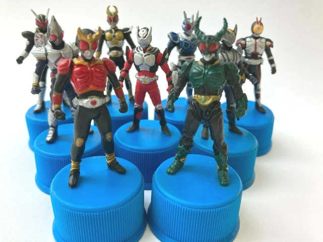 MASKED RIDER BOTTLE Cap Kamen Rider Figure V3, X, Black etc.#02 £14.75 ...